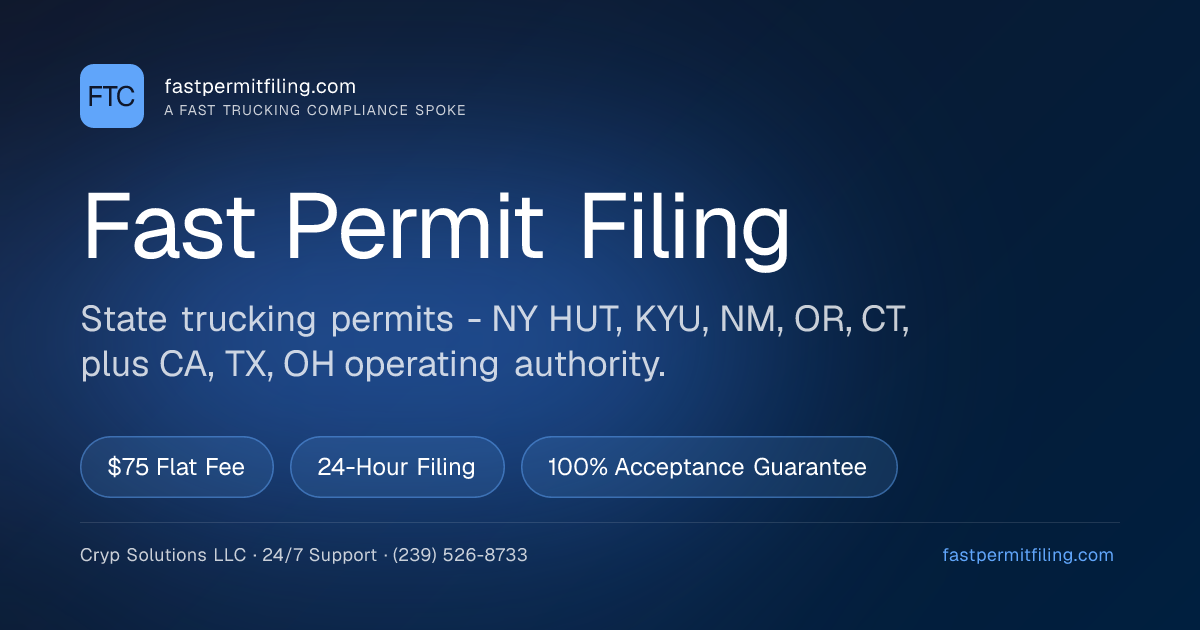 Kentucky KYU Permit Guide | FastPermitFiling.com